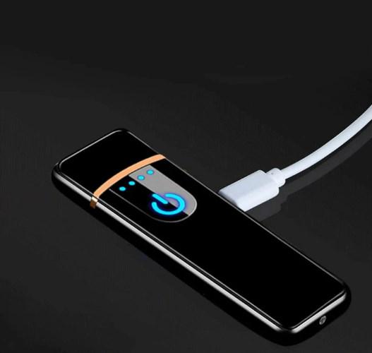 ᐉ Запальничка електронна Usb з вольфрамовим дротом та сенсорним управлінням 0523 • Краща ціна