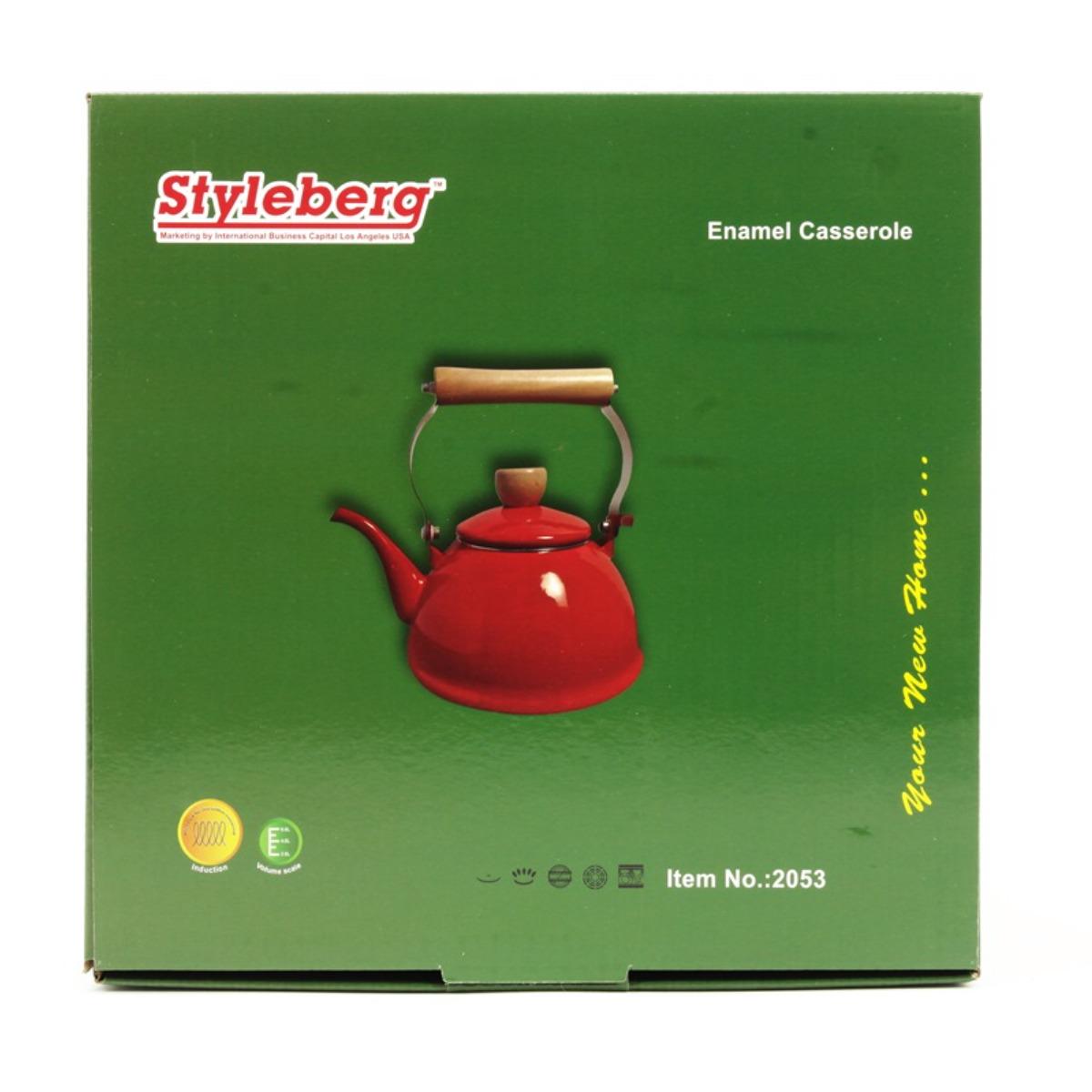 ᐉ Чайник эмалированный Styleberg 1,5 л (2053) • Купить в Киеве, Украине ...