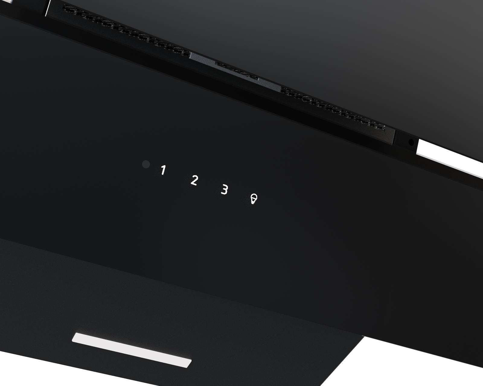 ᐉ Вытяжка кухонная CAN 602 J декоративная 450 м3/ч Черный • Купить в ...