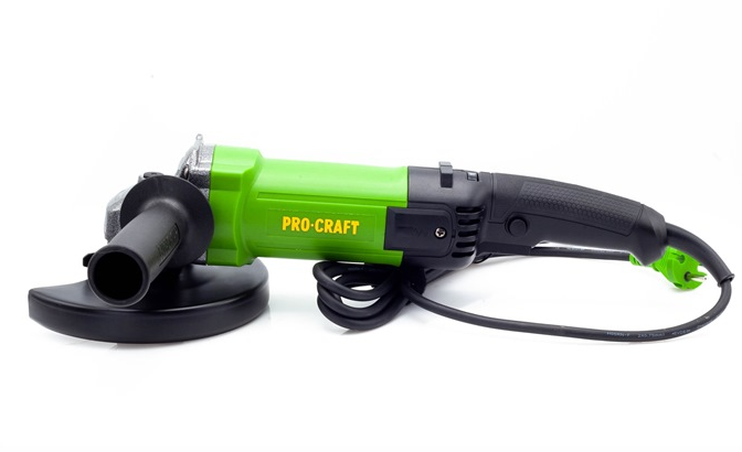 ᐉ Болгарка ProCraft PW1600 SE Professional 150 мм с регулировкой и ...