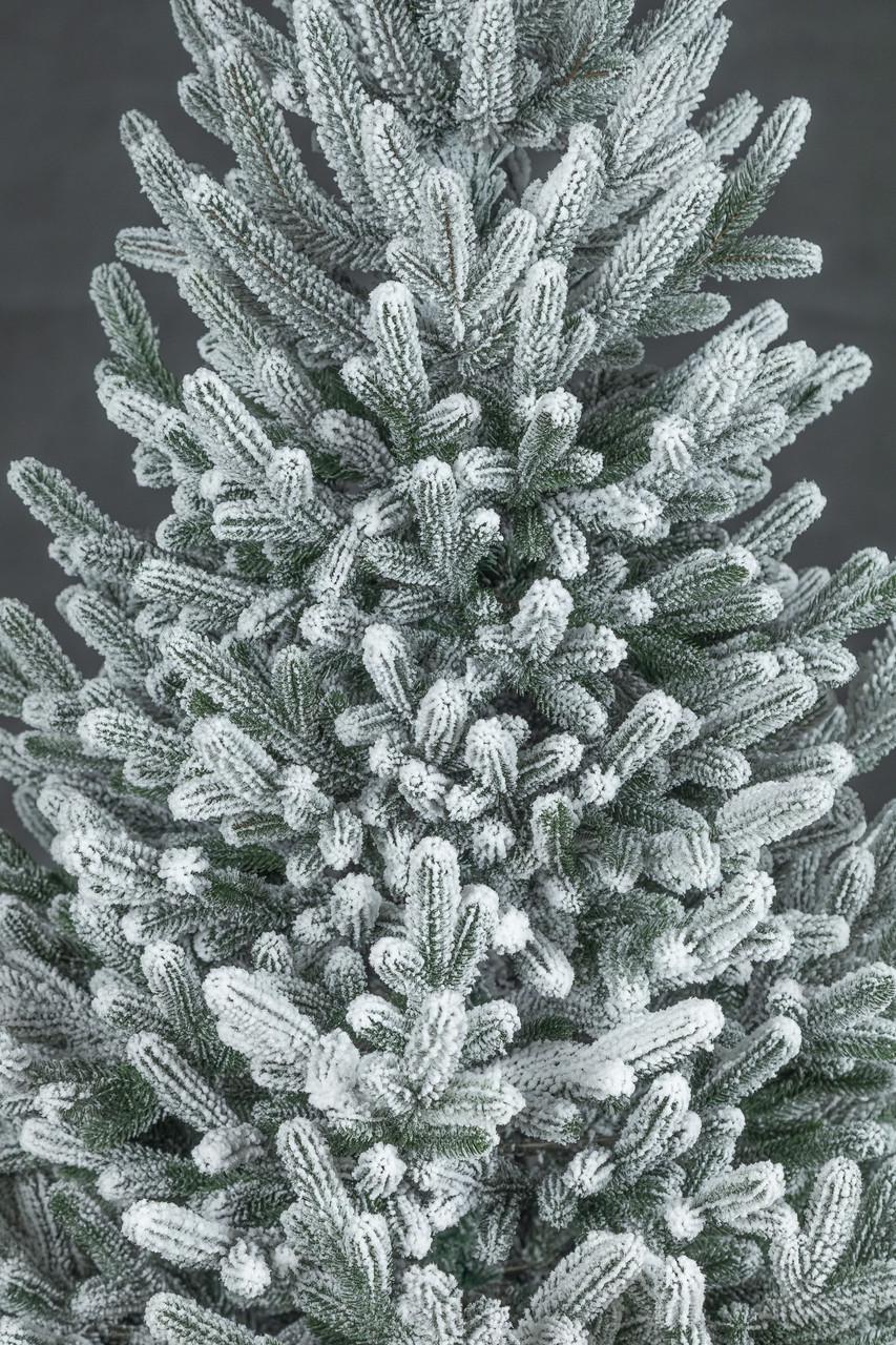 ᐉ Штучна новорічна Віденська ялинка засніжена пухнаста 2 1 м Зелений • Краща ціна в Києві