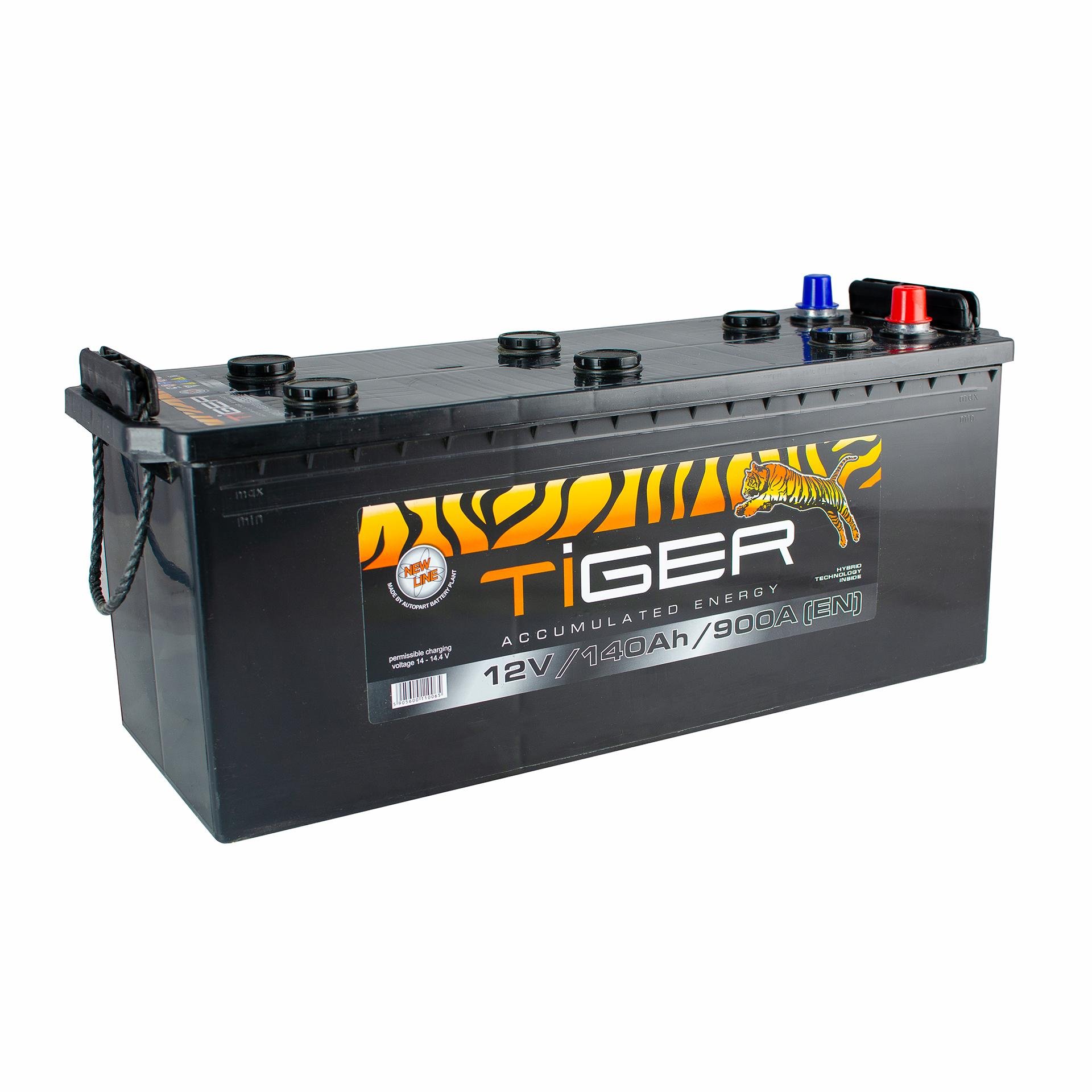 ᐉ Аккумулятор Tiger 140 Ah/12V 1 плюс слева