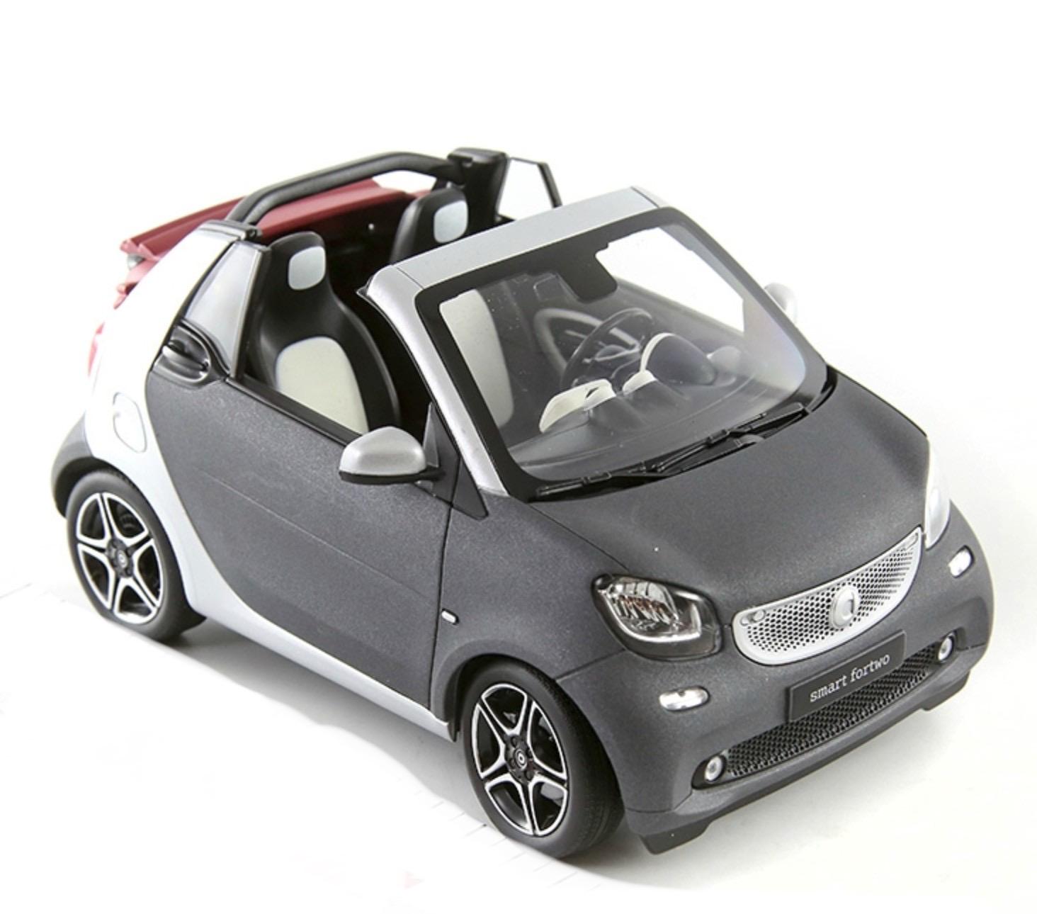 ᐉ Модель автомобіля 1:18 SMART Fortwo Cabrio A453 Titania Grey Matt ...