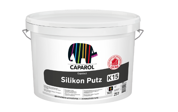 ᐉ Штукатурка силиконовая фасадная Caparol Capatect Silikon Putz K15 TR ...