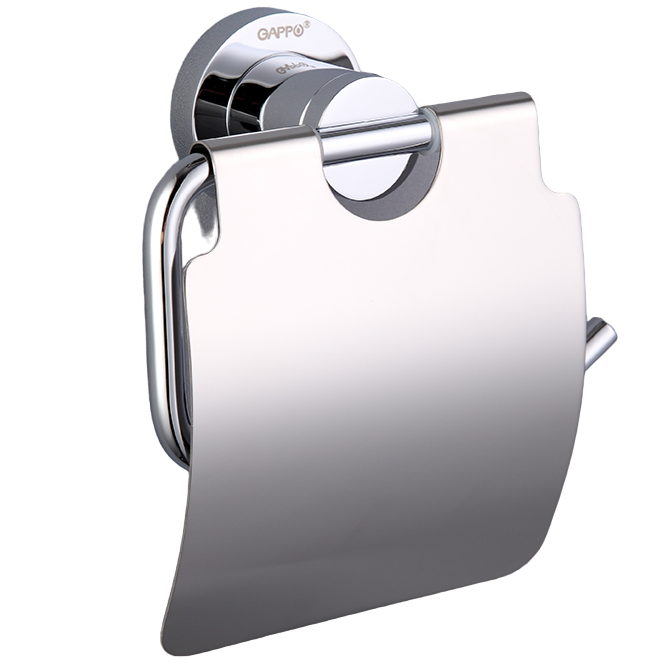 ᐉ Тримач для туалетного паперу Gappo G1803 із кришкою Хром (126800 ...