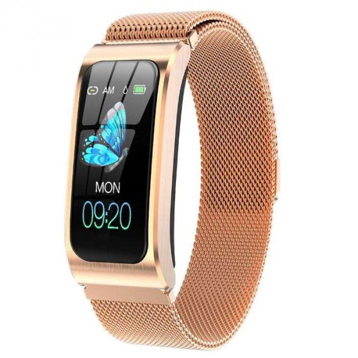 ᐉ Смарт-часы женские Smart Mioband Pro Gold (BT7877) • Купить в Киеве ...