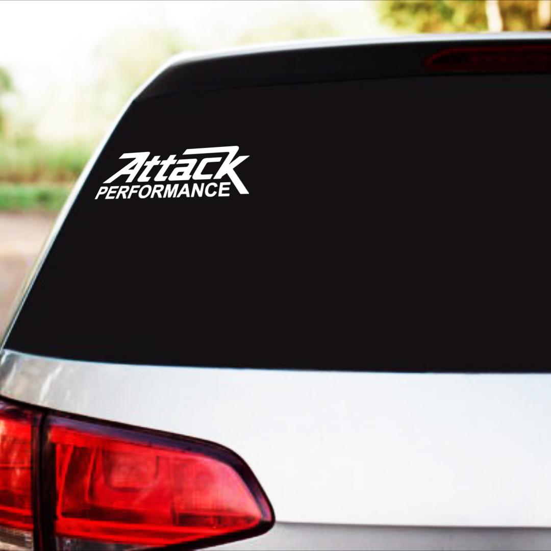ᐉ Наклейка Attack Performance на авто/мото на скло/кузов 25 см • Купить ...