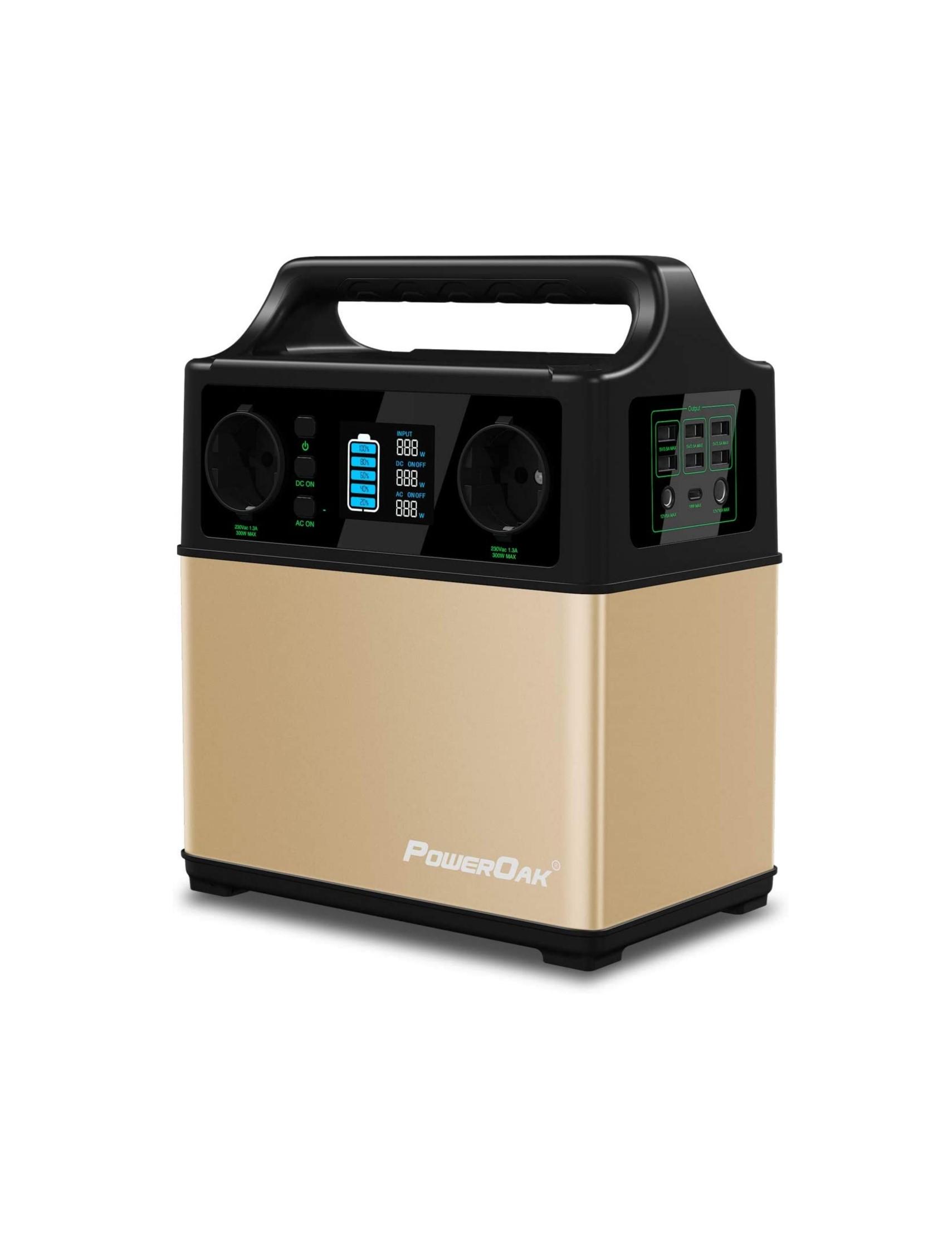 Портативна станція шерінгу PowerOak з розеткою 230V/300W/400Wh (PS5 ...