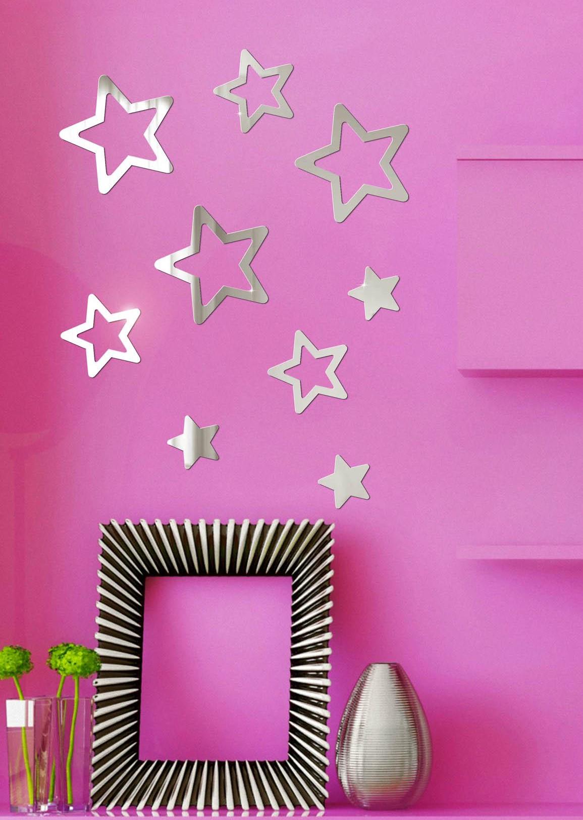 Декор дзеркальний настінний Зірка Срібний • Краща ціна в Києві Україні • Купити в Епіцентрі