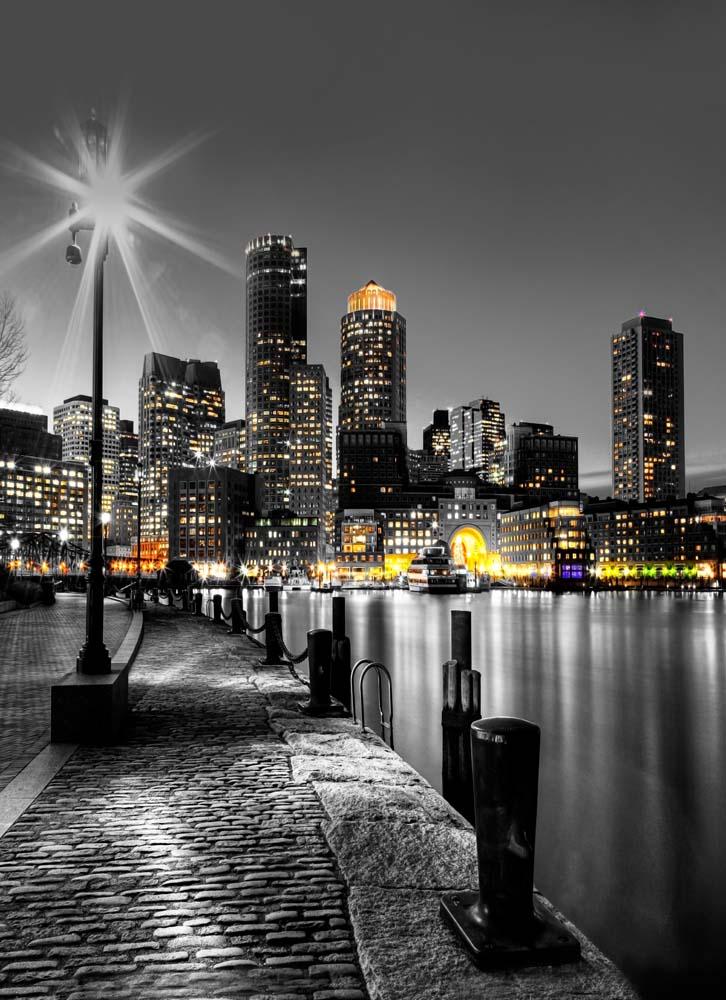 ᐉ Фотообои WS Wallpaper Вечерний город 196x270 см (31202)