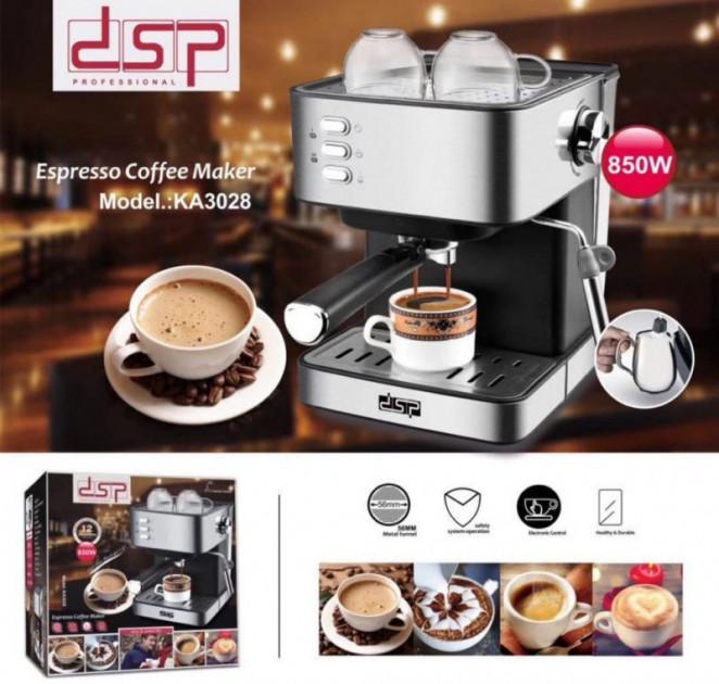 ᐉ Кавомашина напівавтоматична DSP Espresso Coffee Maker KA3028 з ...