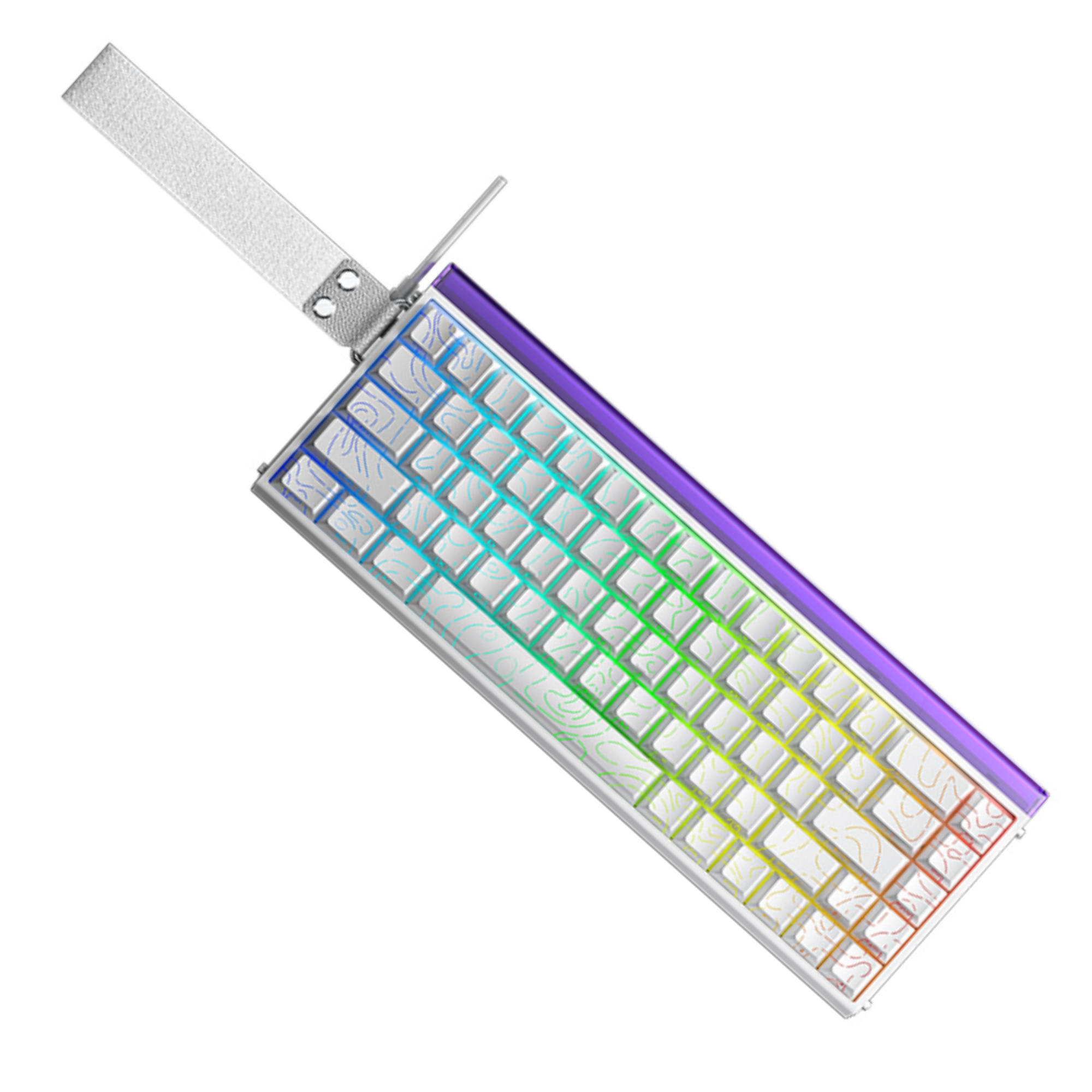 ᐉ Клавіатура механічна AULA HERO 68 HE Magnetic Switch з RGB підсвіткою ...