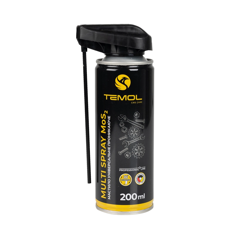 ᐉ Масло универсальное Temol Multi Spray MoS2 200 мл