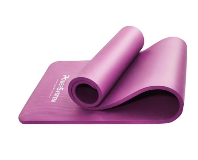 ᐉ Коврик для йоги и фитнеса Power System PS-4017 NBR Fitness Yoga Mat ...