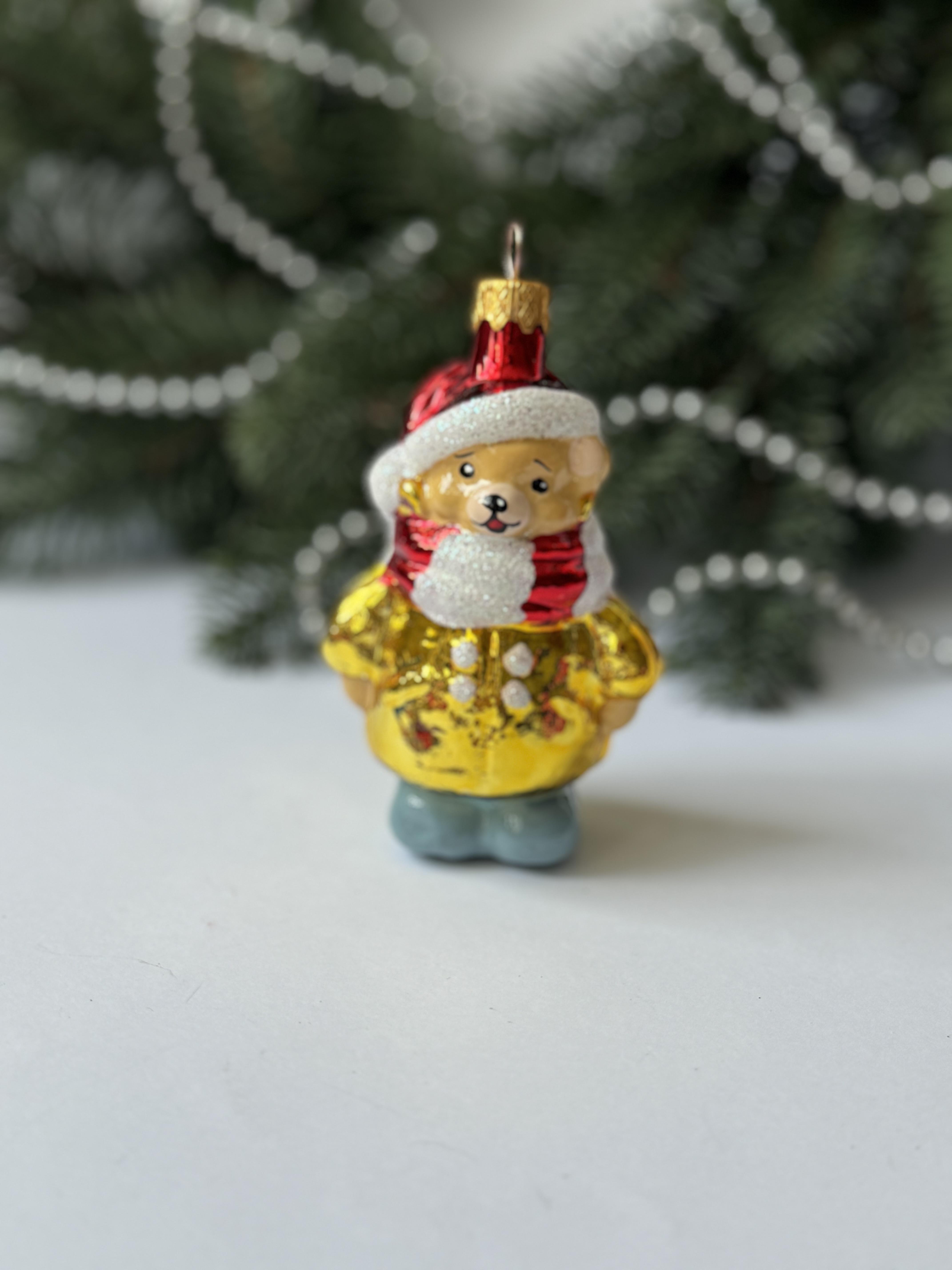 ᐉ Ялинкова іграшка Падінгтон зі скла F 100 2 • Краща ціна в Києві Україні • Купити в Епіцентр