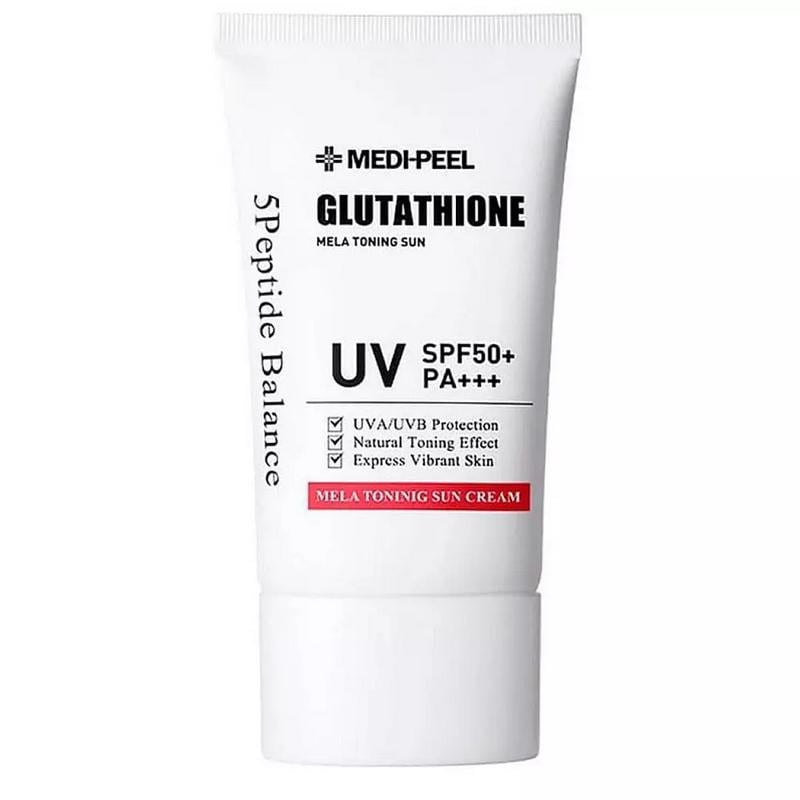 ᐉ Крем відбілюючий сонцезахисний MEDI-PEEL Bio-Intense Glutathione Mela ...