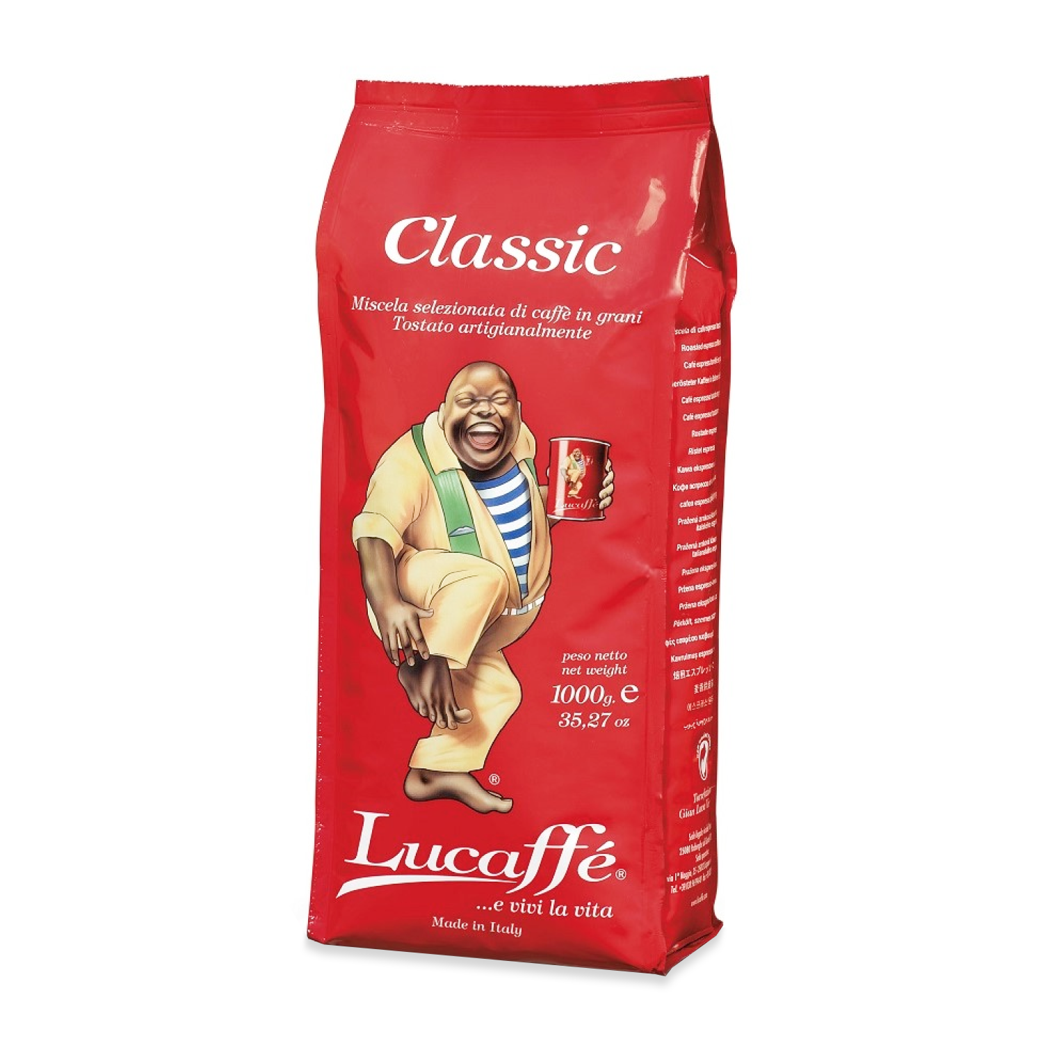 ᐉ Кофе в зернах Lucaffe Classic 1 кг (6270015)
