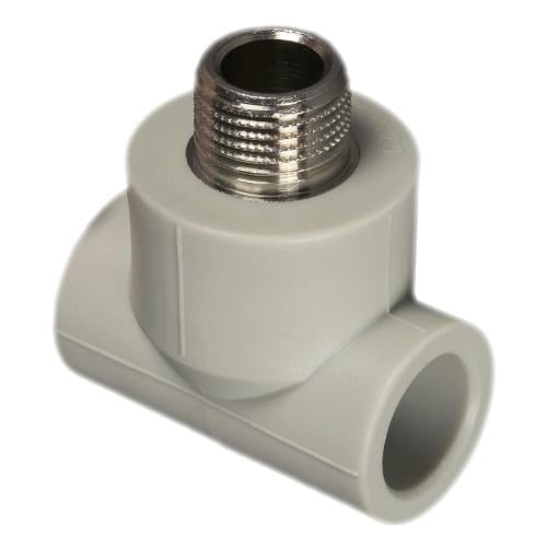 ᐉ Трійник FV Plast із зовнішнім різьбленням 25х3/4" • Краща ціна в ...