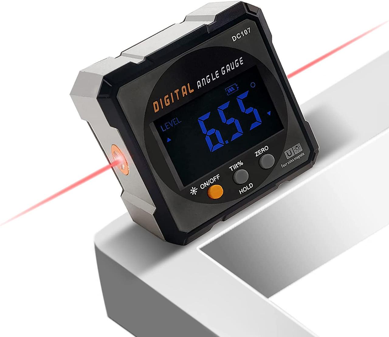 ᐉ Кутомір електронний LASER DC107 магнітний/інклінометр/цифровий ...