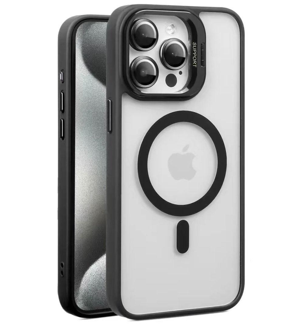 ᐉ Чохол Primo Support MagSafe для iPhone 15 Pro з захистом камер ...