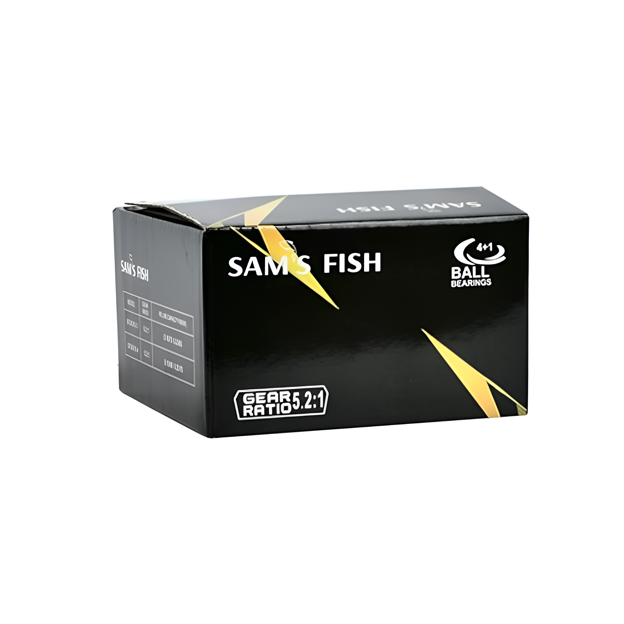 ᐉ Котушка SAM'S ASH SF24315-3 4+1BB 3000 пластик/метал 5.2:1 Чорний ...