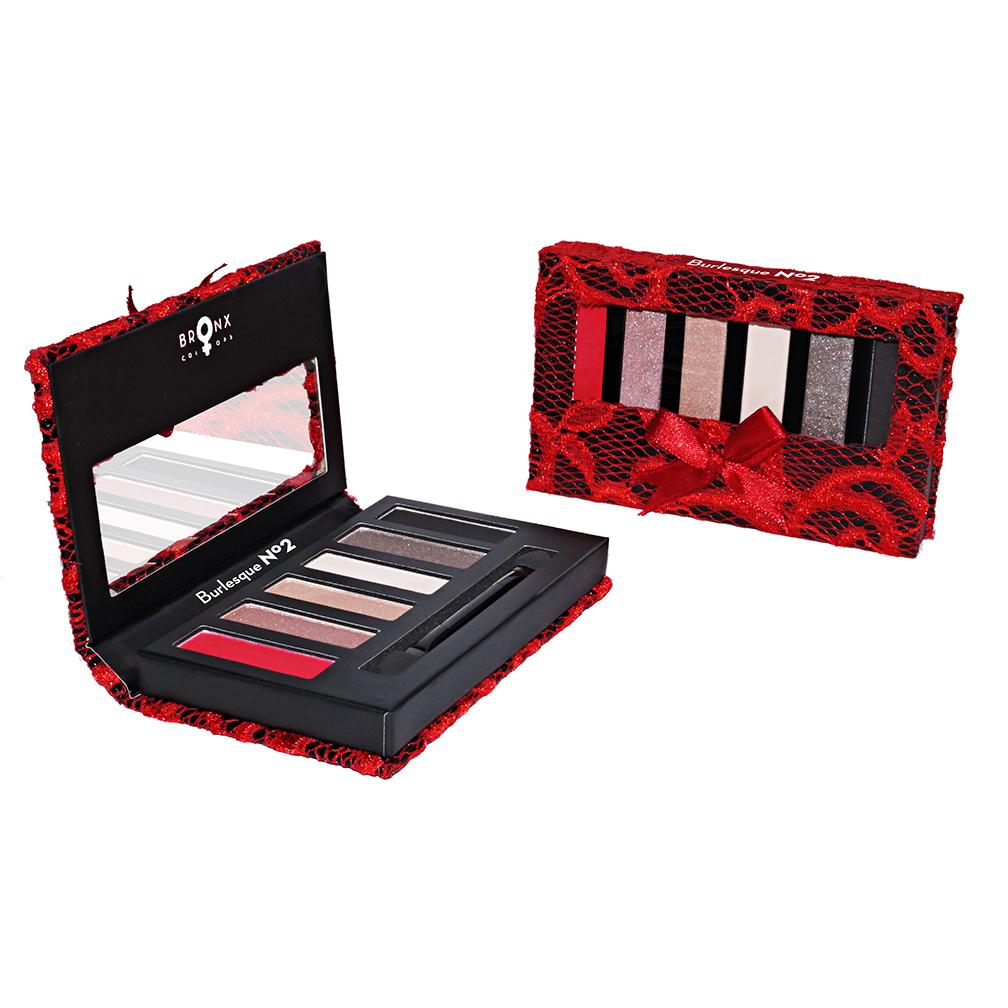 ᐉ Набір тіней Bronx Colors Burlesque №02 6 відтінків Кабаре (BN02 ...