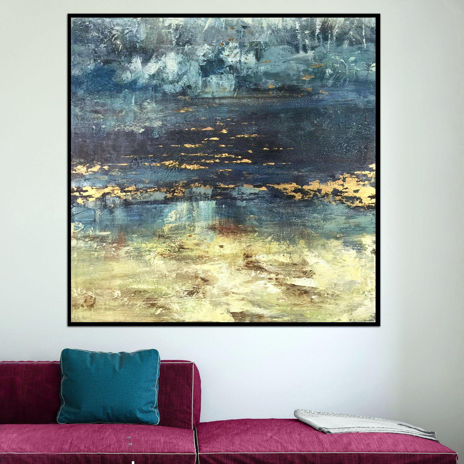 ᐉ Картина на холсте ArtSale Абстракция 70х70 см abst0101 • Купить в ...