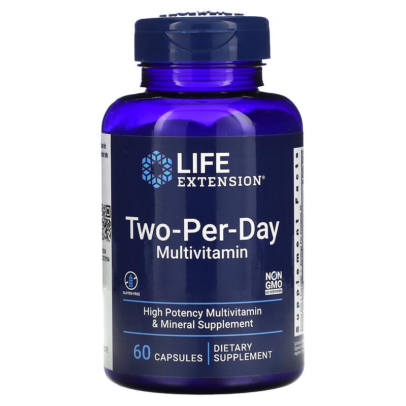 ᐉ Витамины Life Extension Two-Per-Day Multivitamin 60 капс.