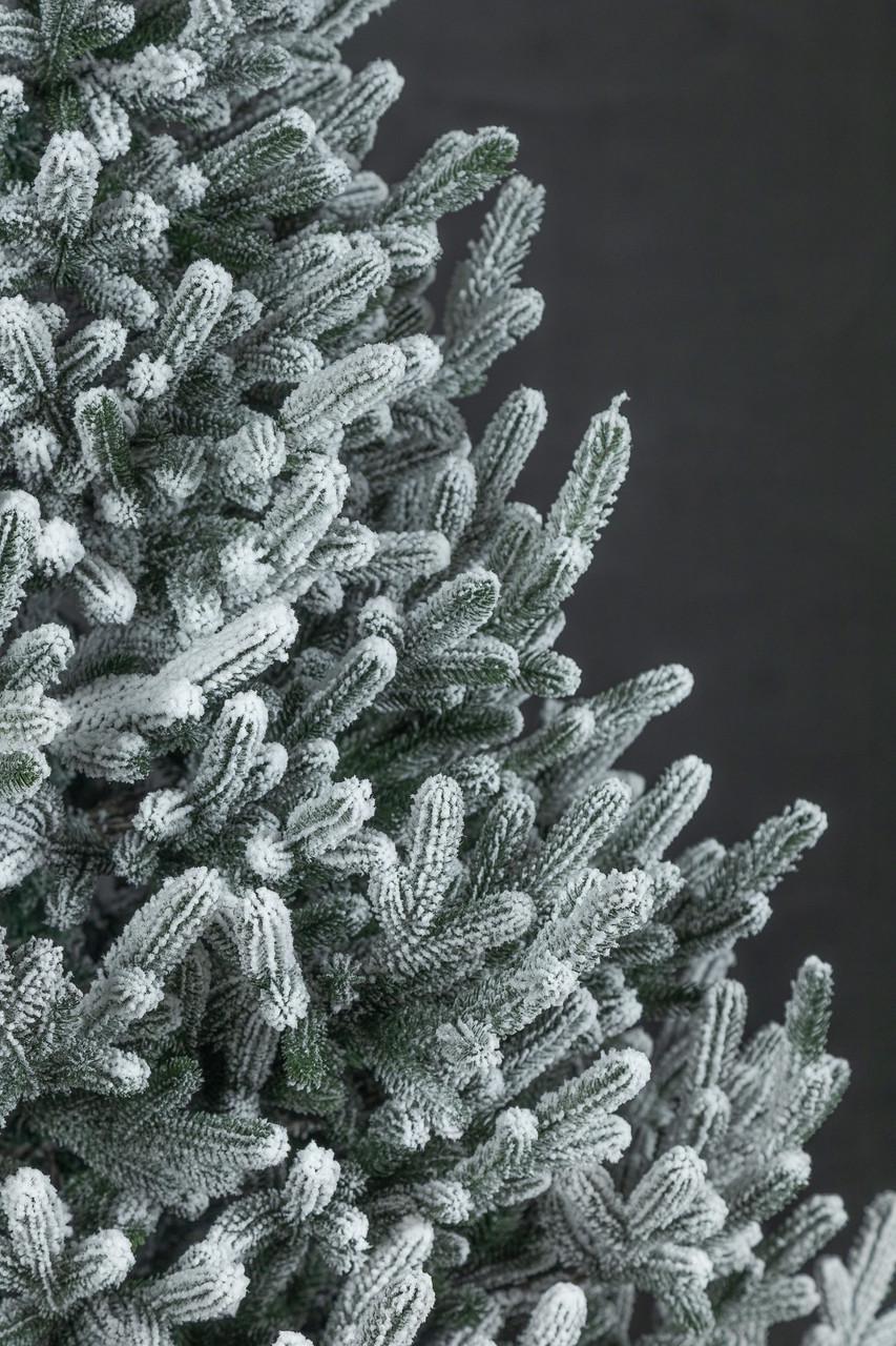 ᐉ Штучна новорічна Віденська ялинка засніжена пухнаста 2 1 м Зелений • Краща ціна в Києві