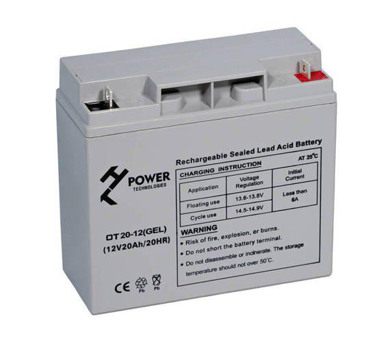 ᐉ Батарея гелева HT POWER OT20-12 12V 20AH L1 • Краща ціна в Києві ...