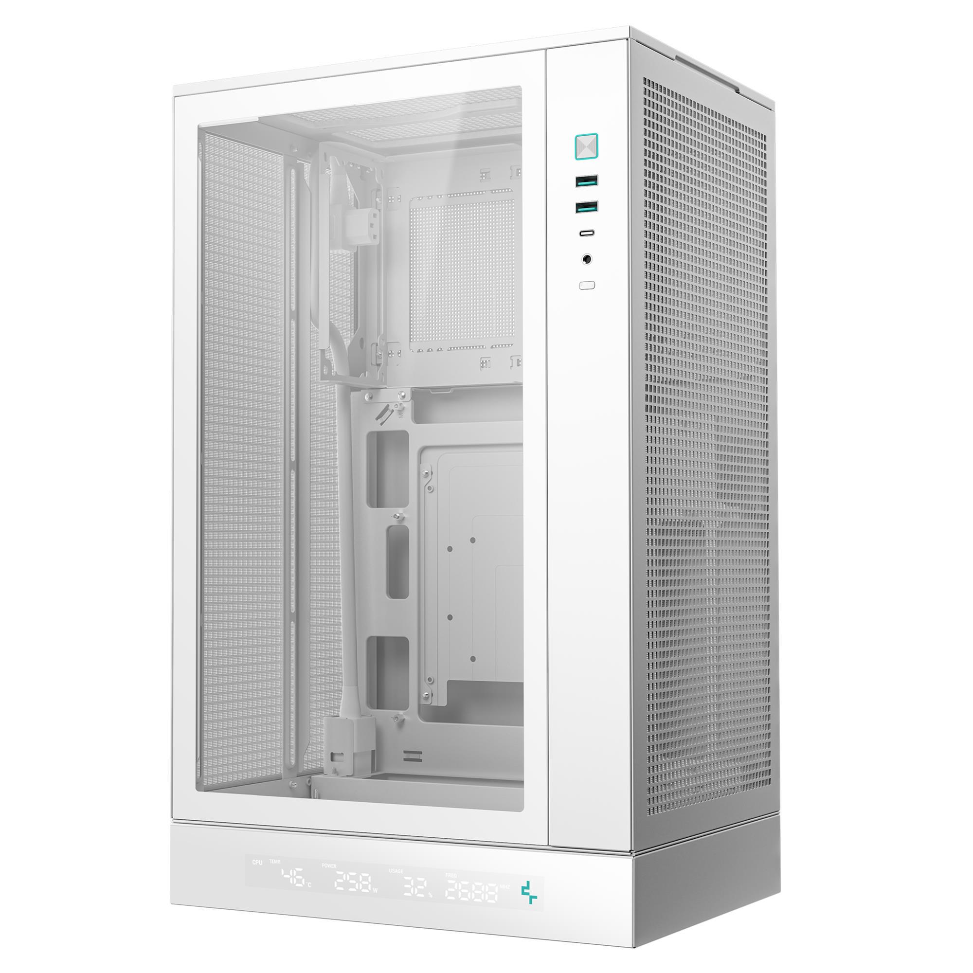 ᐉ Компьютерный корпус Deepcool CH270 Digital PSU White (R-CH270-WHNDM0 ...