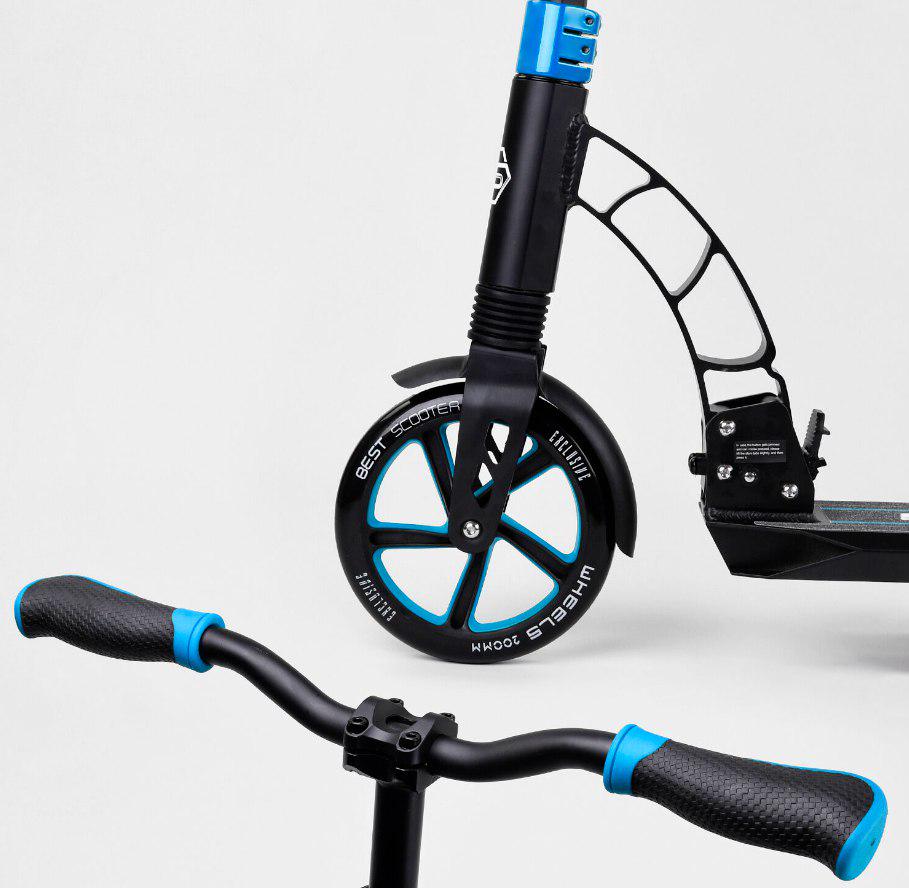 ᐉ Самокат дитячий двоколісний Best Scooter 44073 з двома амортизаторами ...