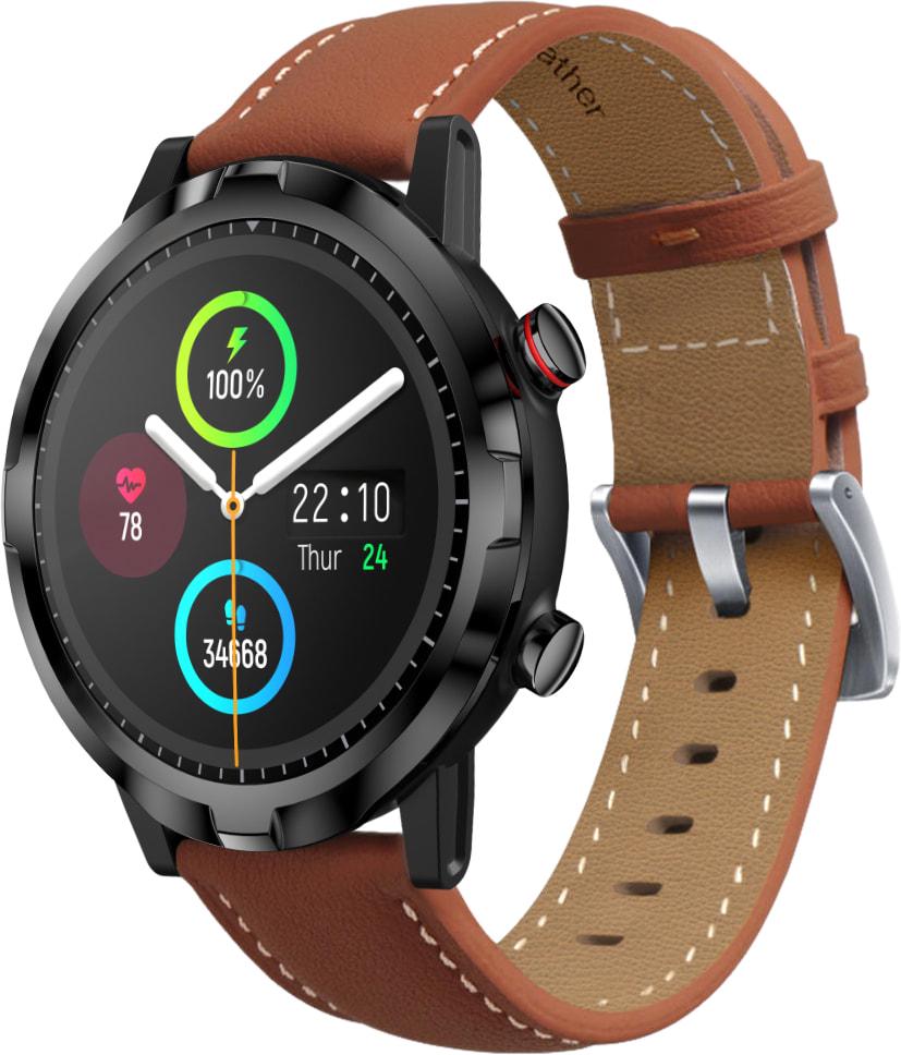 ᐉ Ремінець шкіряний Folsa для Haylou Smart Watch RT LS05S Brown (31561 ...