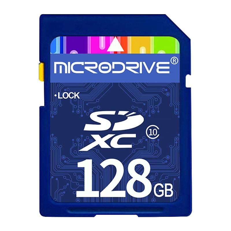 ᐉ Карта памяти SD Microdrive XC SD 128 GB 10 Class • Купить в Киеве ...