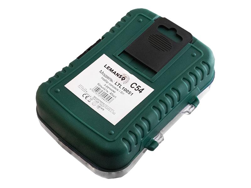 ᐉ Викрутка Lemanso LTL10051 з набором біт/головок 45 пр. (2328) • Краща ...