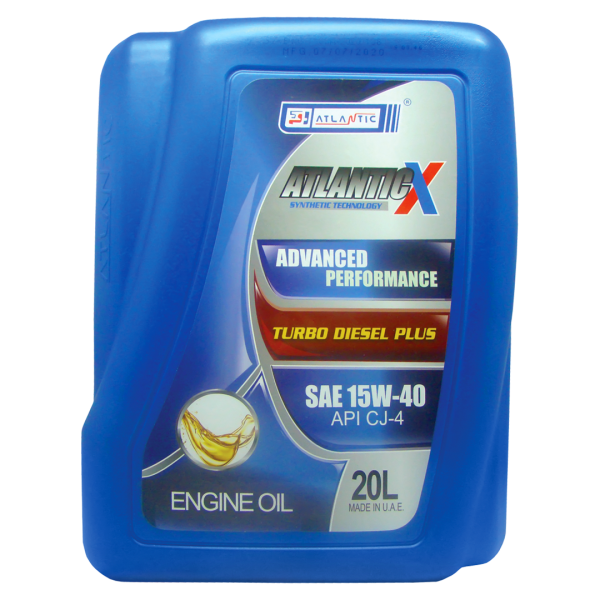 ᐉ Моторне мастило ATLANTIC X TURBO PLUS 15W-40 API CJ-4 20 л • Краща ціна в Києві, Україні ...