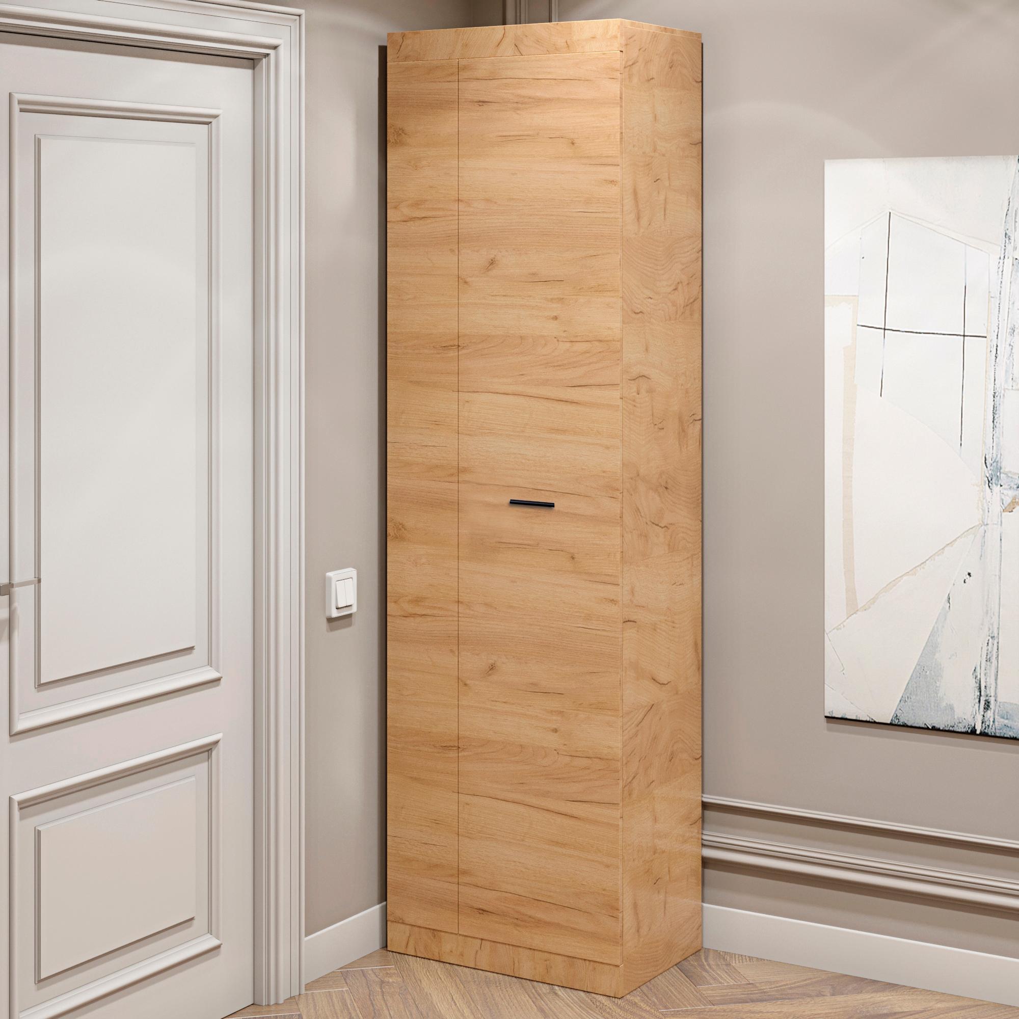 ᐉ Шафа розпашна Еверест Соната 600 Дуб Крафт Золотий Evr 2684 • Краща ціна в Києві Україні