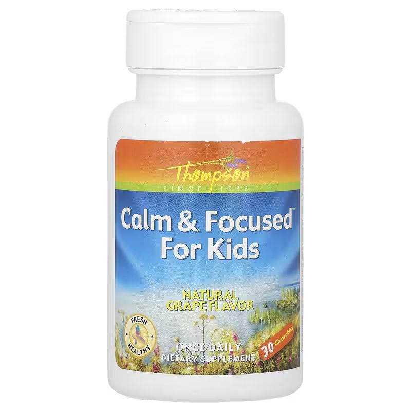 ᐉ Витамины Thompson Calm & Focused for Kids для расслабления и внимания ...