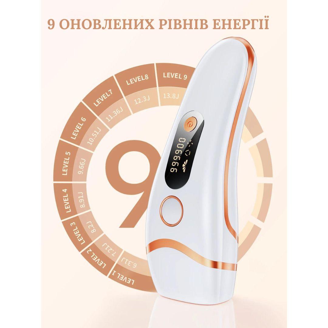 ᐉ Фотоепілятор професійний безболісний HR/RA/SC 3в1 999999 спалахів IPL ...