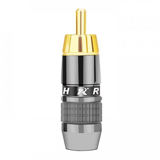 ᐉ Штекер металлический R Connector под пайку FreeEnd-RCA M Black ...