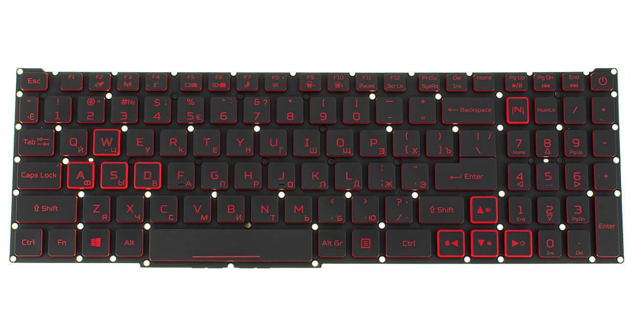 ᐉ Клавиатура для ноутбука Acer Nitro AN515-55 подсветка клавиш (NK ...