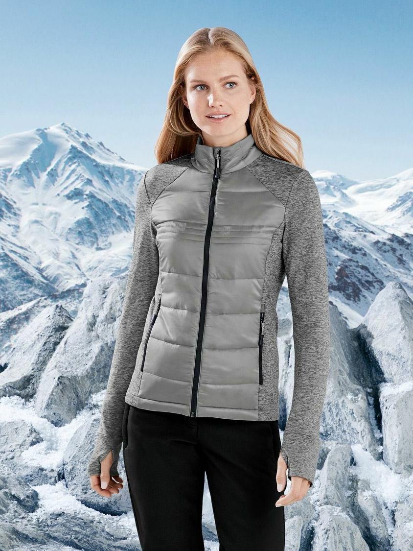 ᐉ Термокуртка Crivit 2в1 р. 40 Чорний/Сірий (30519303) • Краща ціна в ...