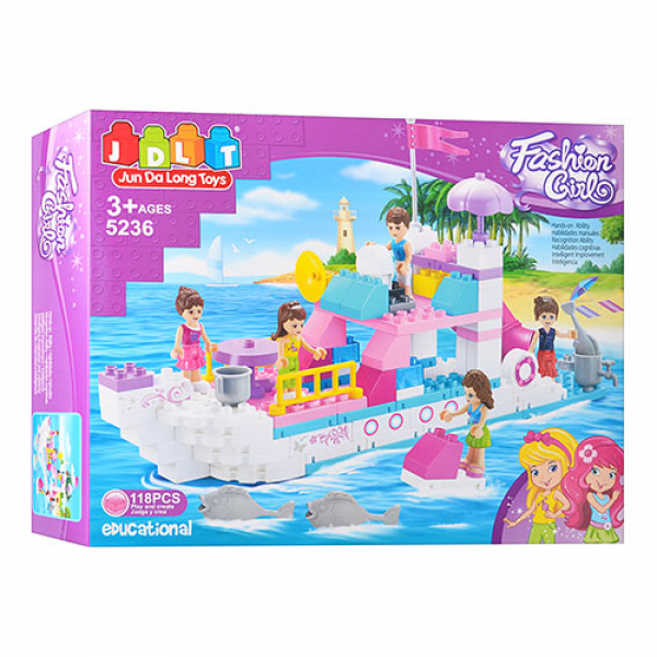 ᐉ Конструктор JDLT Морська прогулянка 118 дет. (5236) • Краща ціна в Києві, Україні • Купити в ...