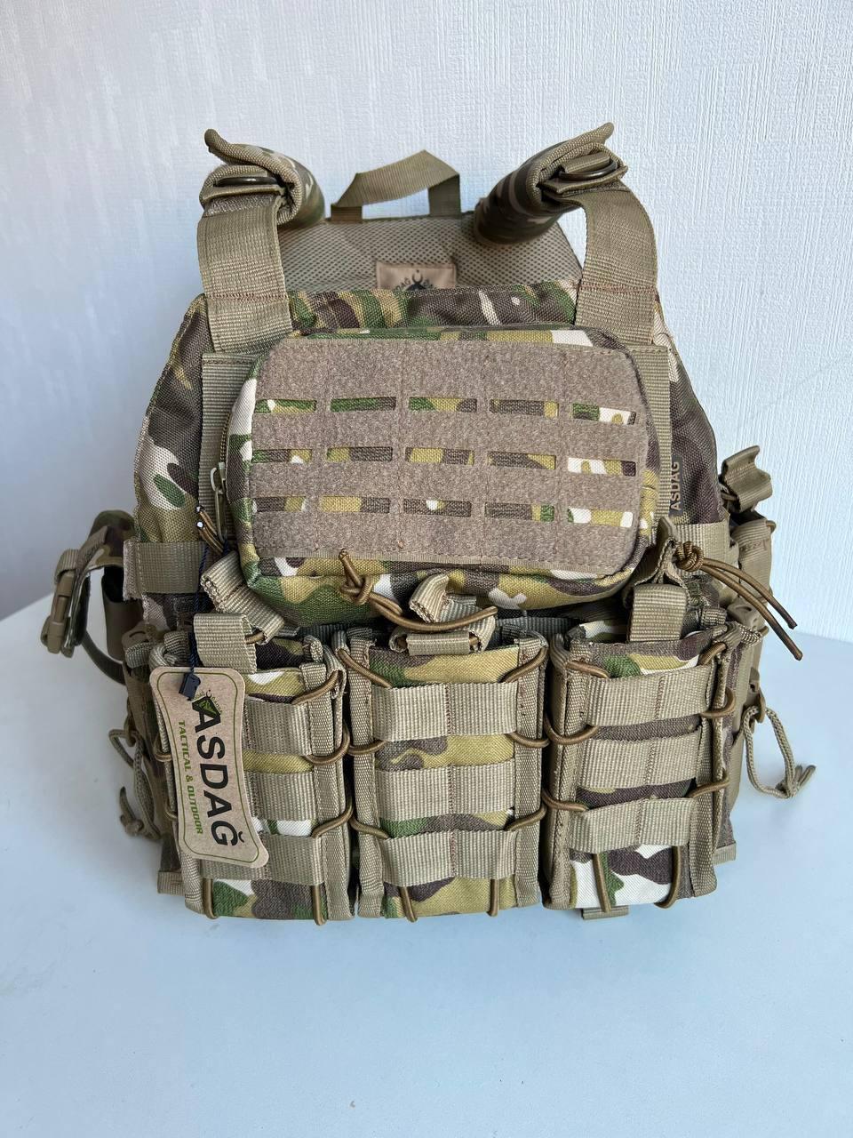 ᐉ Плитоноска ASDAG с системой быстрого сброса с подсумками в комплекте ...