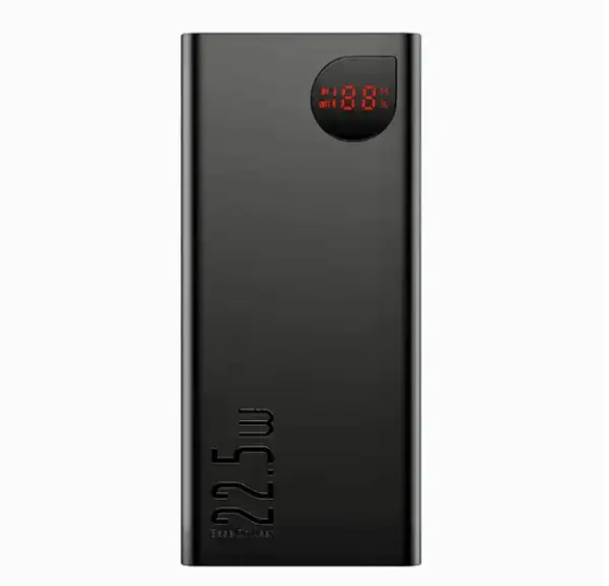 ᐉ Повербанк BASEUS Adaman Metal power bank 20000 мАч 22,5W Black (10203 ...