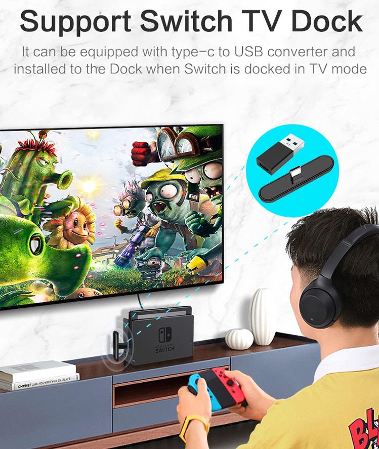 ᐉ Адаптер Erston Bluetooth 5.1 для PS/Xbox/PC/Nintendo/Switch/Lite/TV Dock • Краща ціна в Києві ...