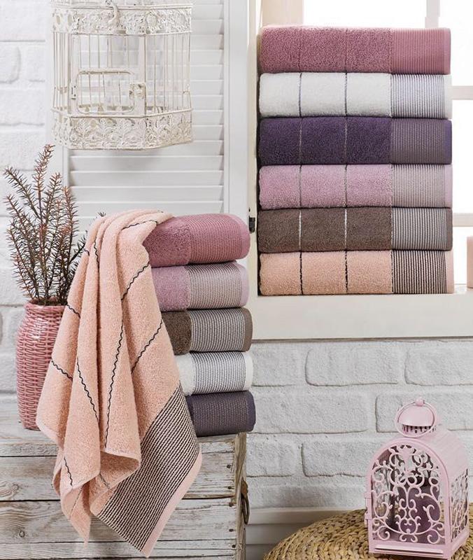 ᐉ Рушники махрові Durul Havlu Ton 70х140 см 6 шт Sa 4295 • Краща ціна в Києві Україні