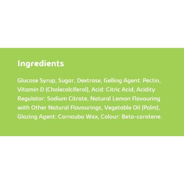 ᐉ Вітаміни для дітей Haliborange Kids Vitamin D3 Lemon 30 gummies ...