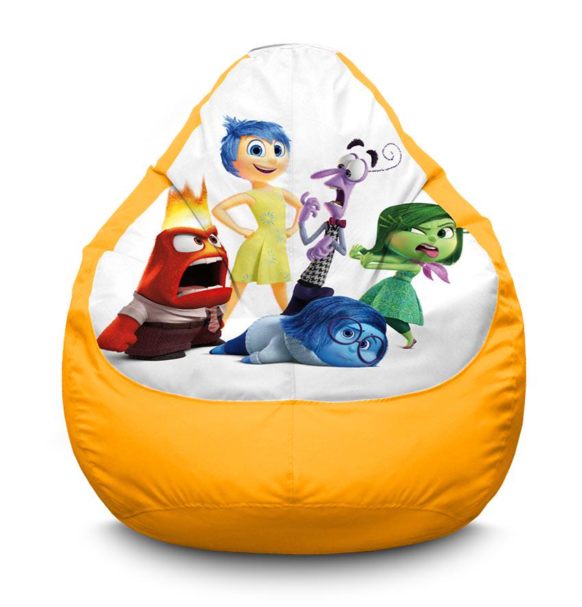 ᐉ Кресло-мешок iPuff Inside out 2 Main emotions оксфорд XL 80x110 см ...