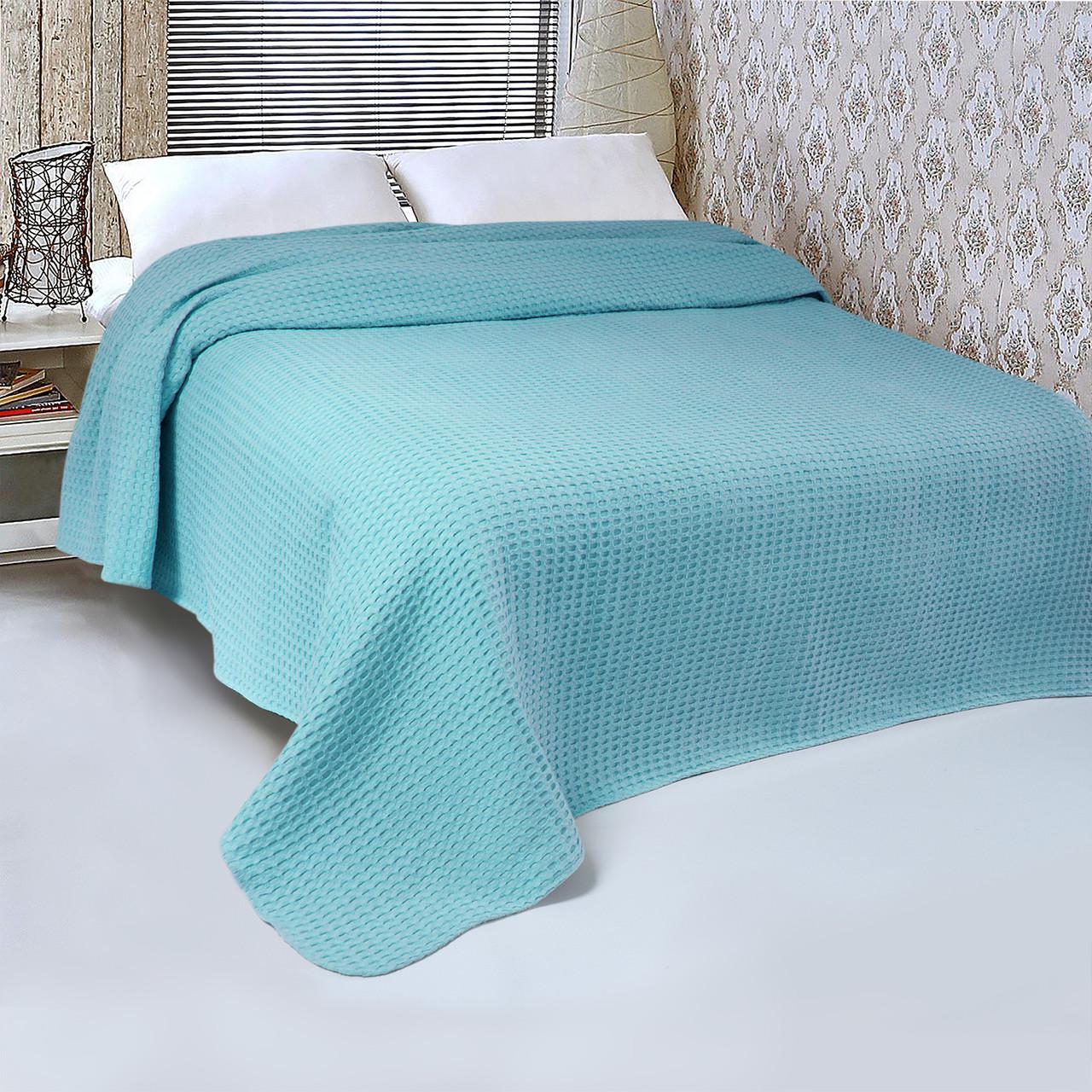 ᐉ Покрывало pike Lotus Home Jessa turkuaz 150х230 см Бирюзовый (svt ...